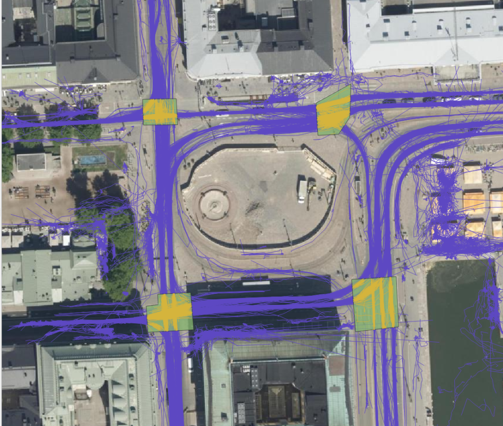 QGIS plugin and trajectories for traffic analysis • Gispo